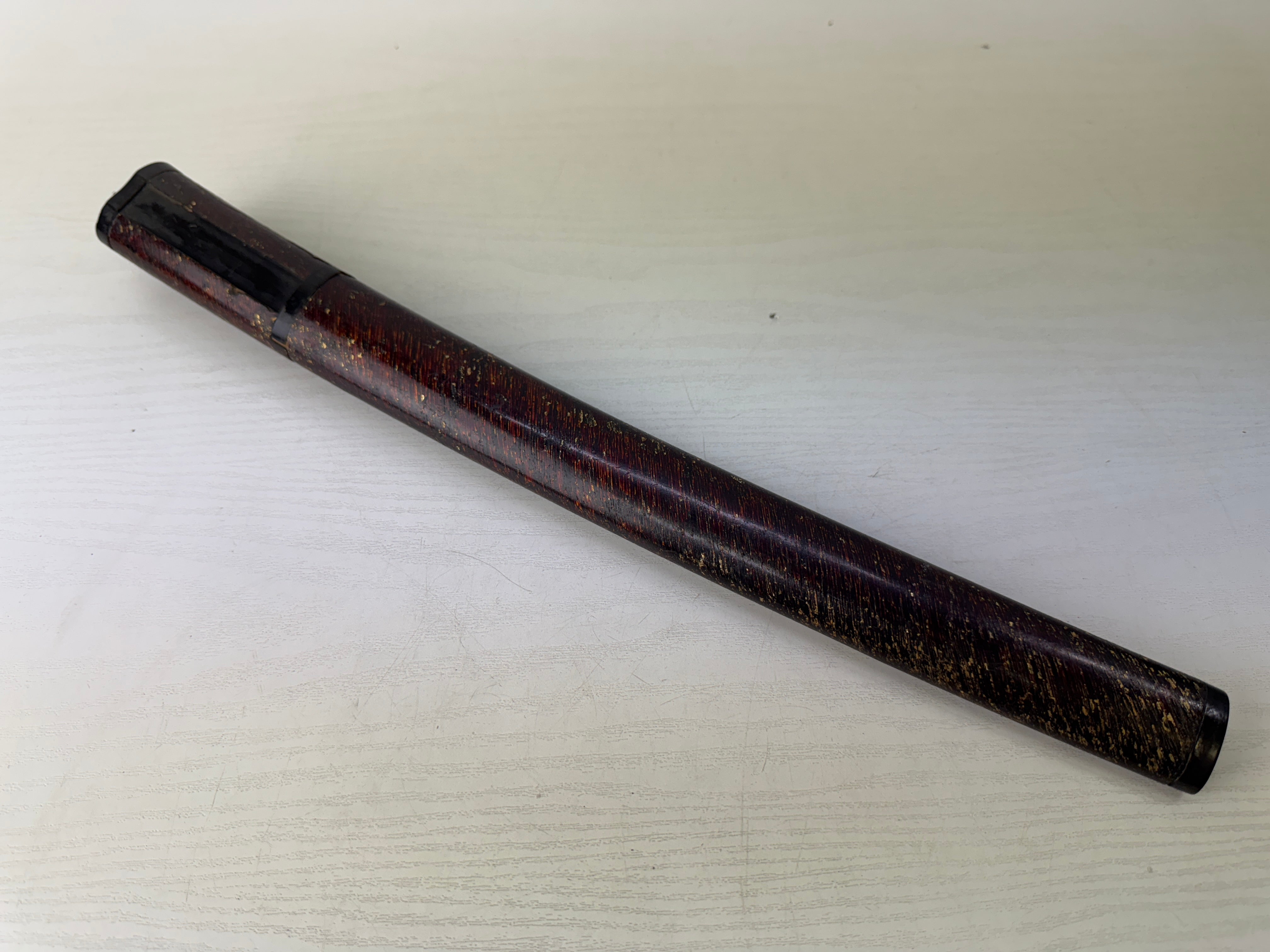 Y9549 SAYA Wakizashi scabbard Makie sheath Japan antique samurai katan ...