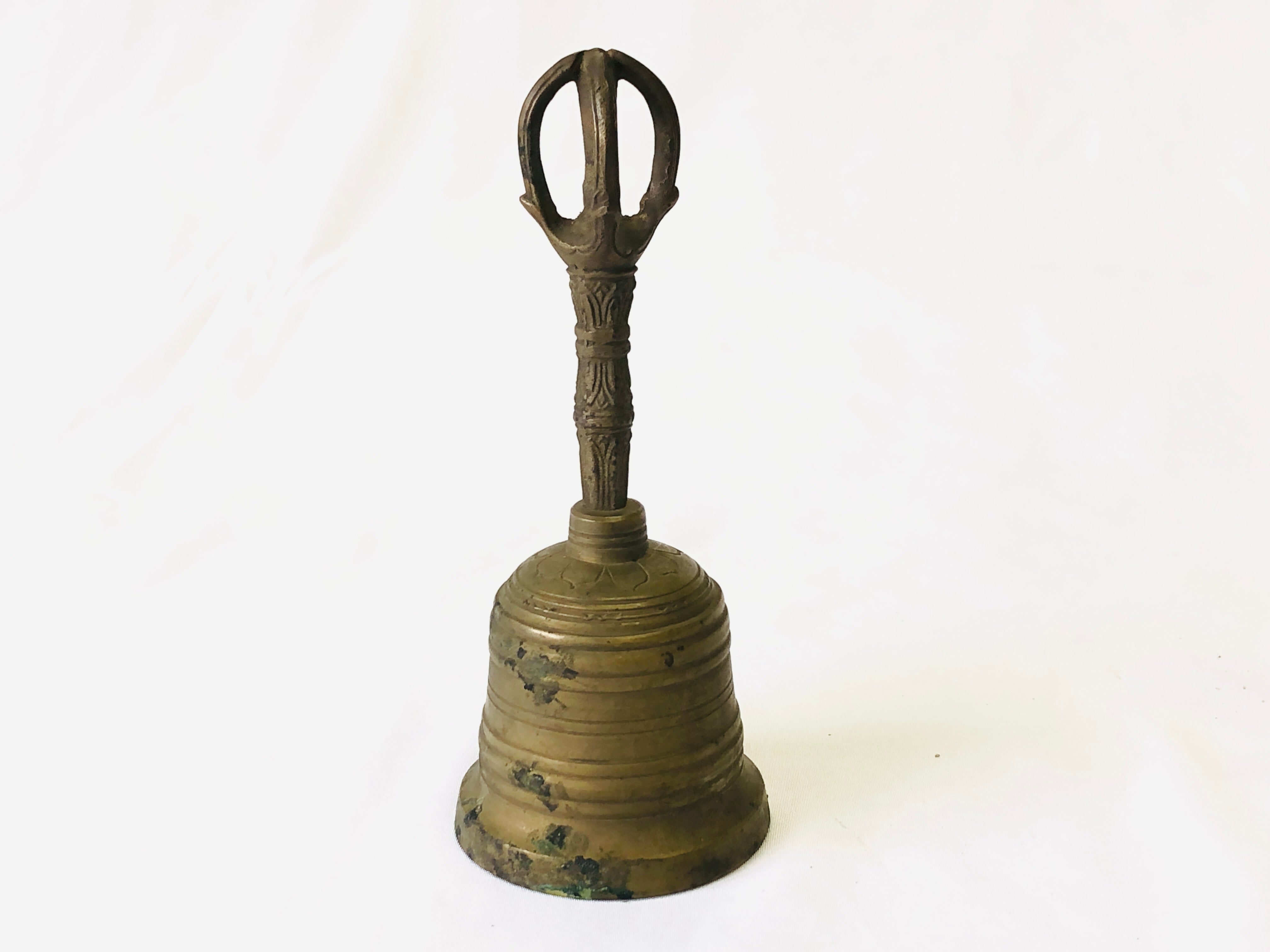 Y4897 [Video]Buddhist Altar Equipment Gokorei bell Esoteric Buddhism t ...